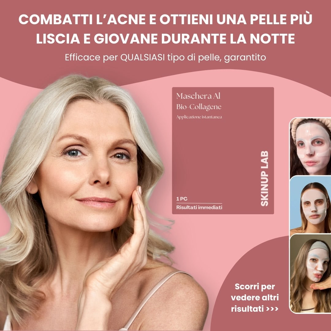 Maschera al bio-collagene - Skinup Lab