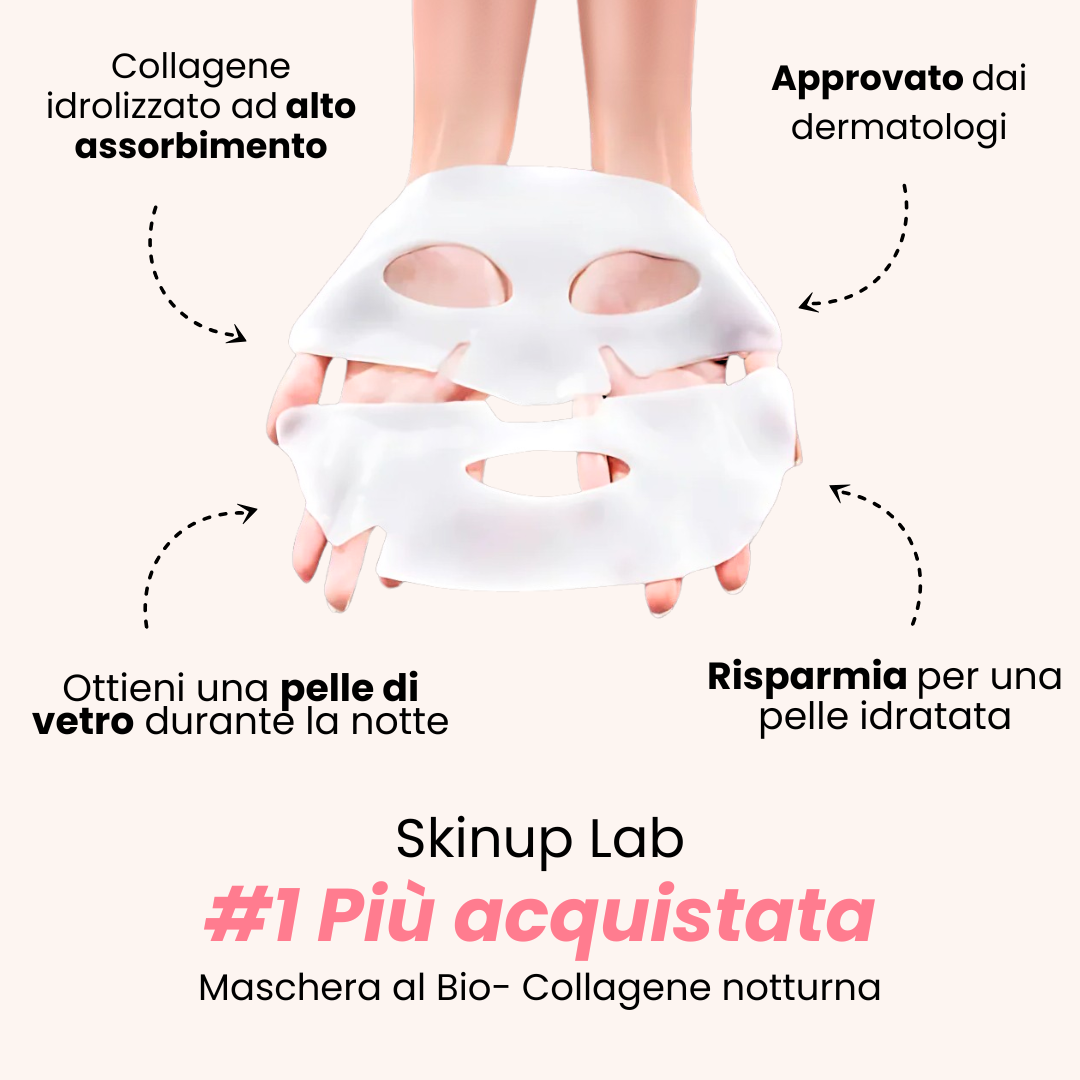 Maschera al bio-collagene - Skinup Lab